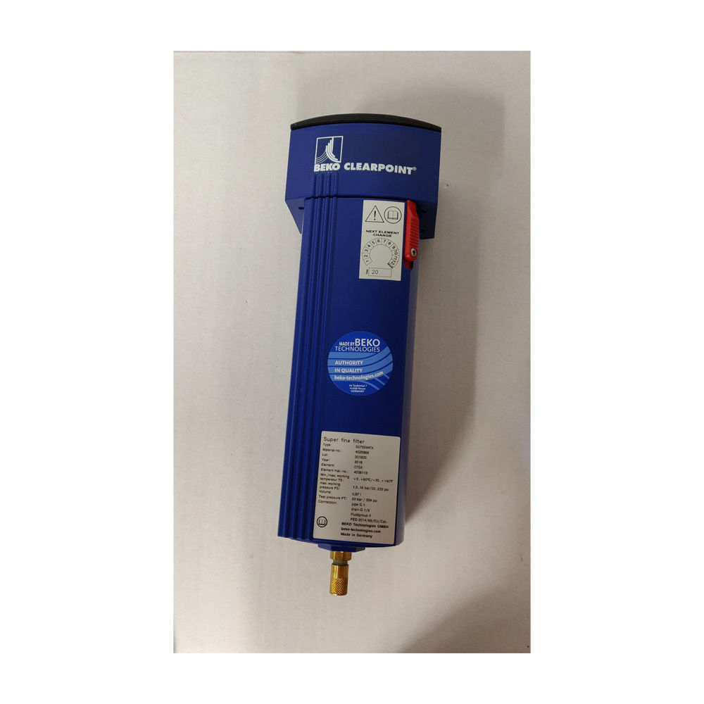 Beko Clearpoint - Superfijnfilter 0,01 µm - met vlotter aftap - 10.000 ...
